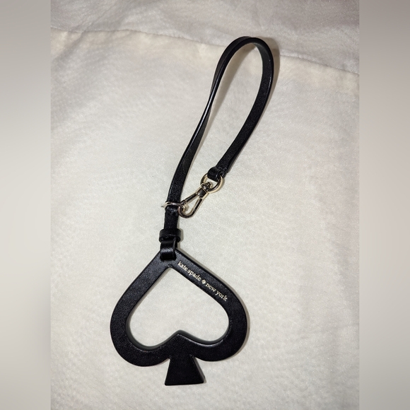 kate spade | Accessories | Kate Spade Cut Out Spade Key Fob And Bag ...